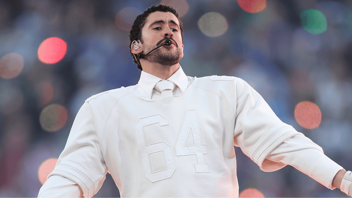 Bad Bunny brings out surprise guest during halftime performance leaving ...
