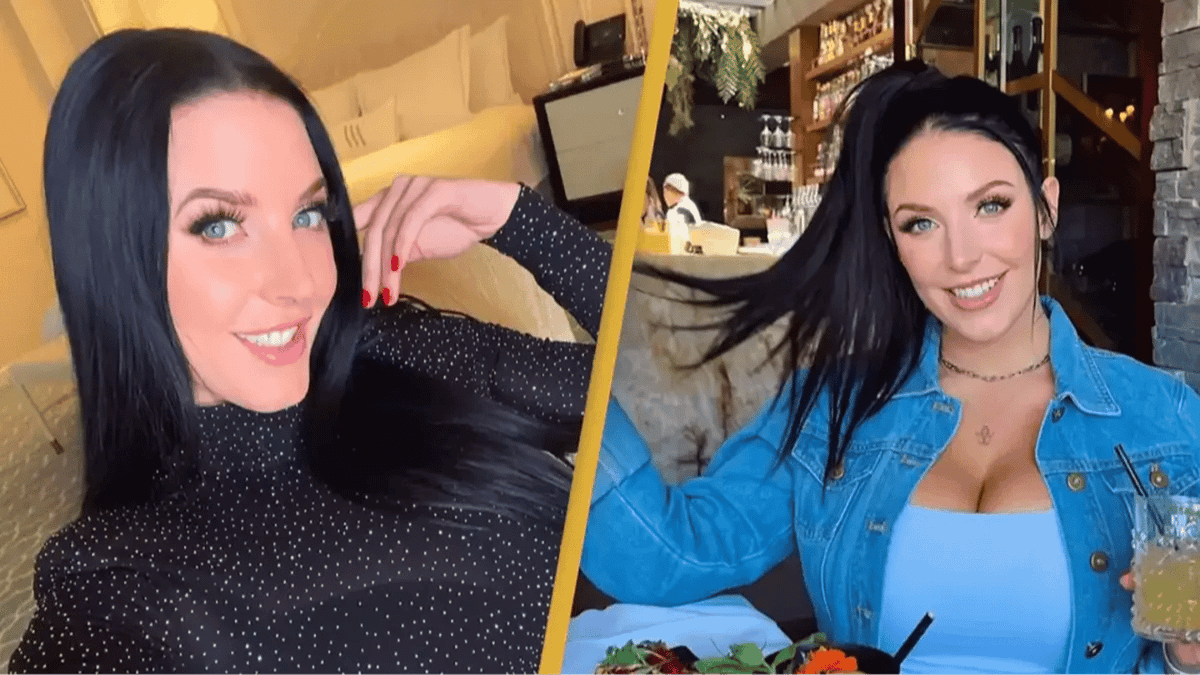 Adult star Angela White once nearly died while filming a scene