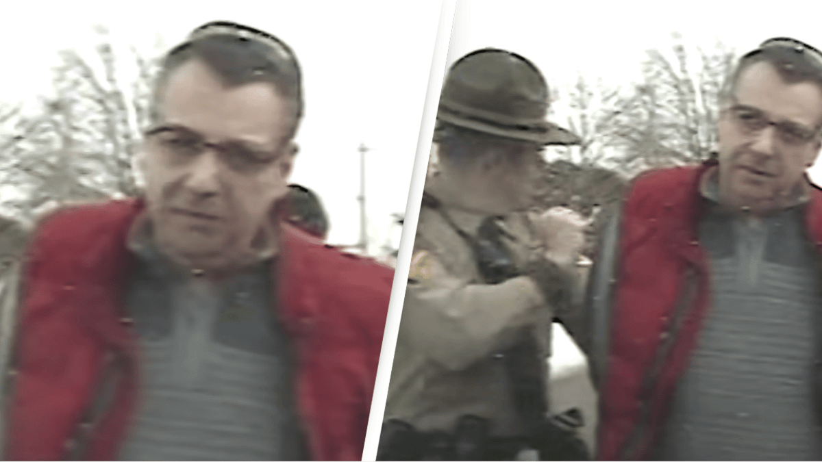 Man arrested for giving the middle finger to state trooper will receive ...