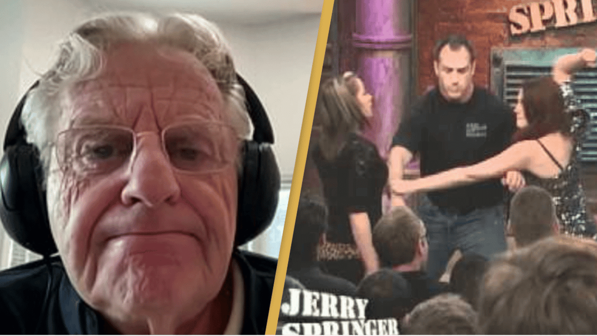 Jerry Springer addressed rumors that guests on his show were 'fake ...