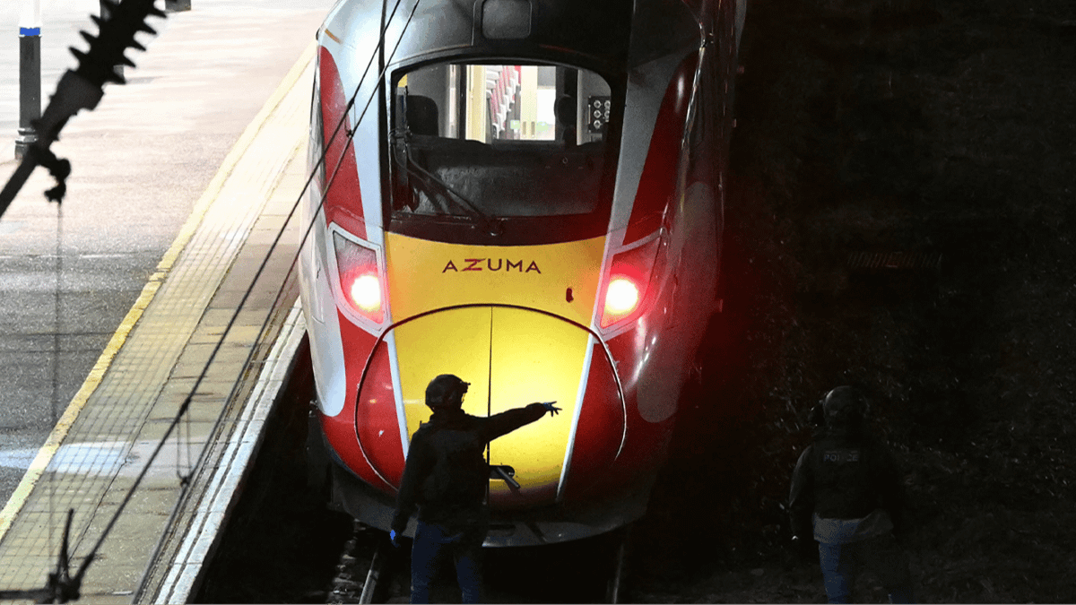 Witness reveals what UK train attacker yelled at police after mass stabbing