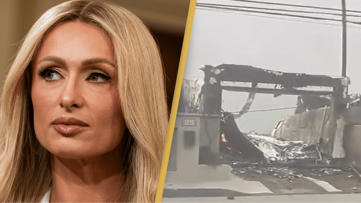 Paris Hilton makes heartbreaking statement after watching her home ...