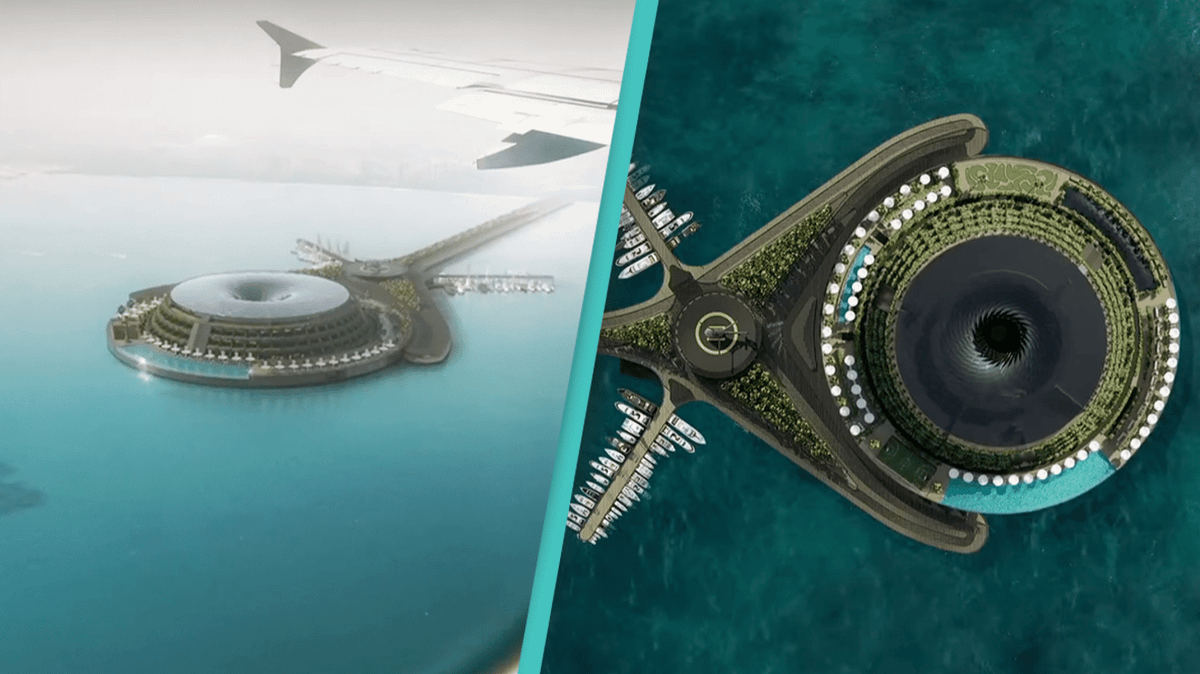 Qatar to build massive floating luxury resort that will constantly spin ...