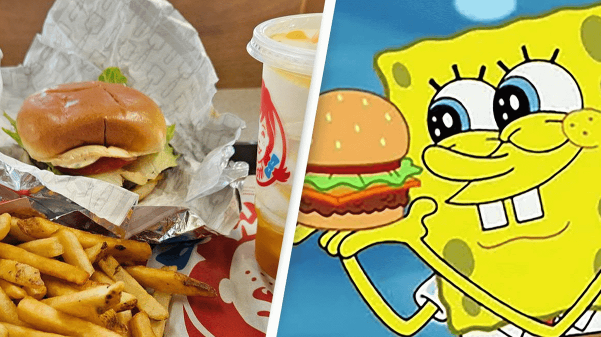 Real-life Krabby Patty is on sale now but people are pointing out it's ...