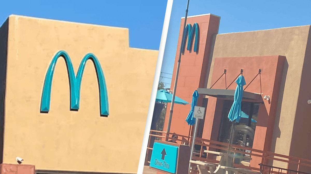 Surprising reason behind the world’s only McDonald’s with blue arches
