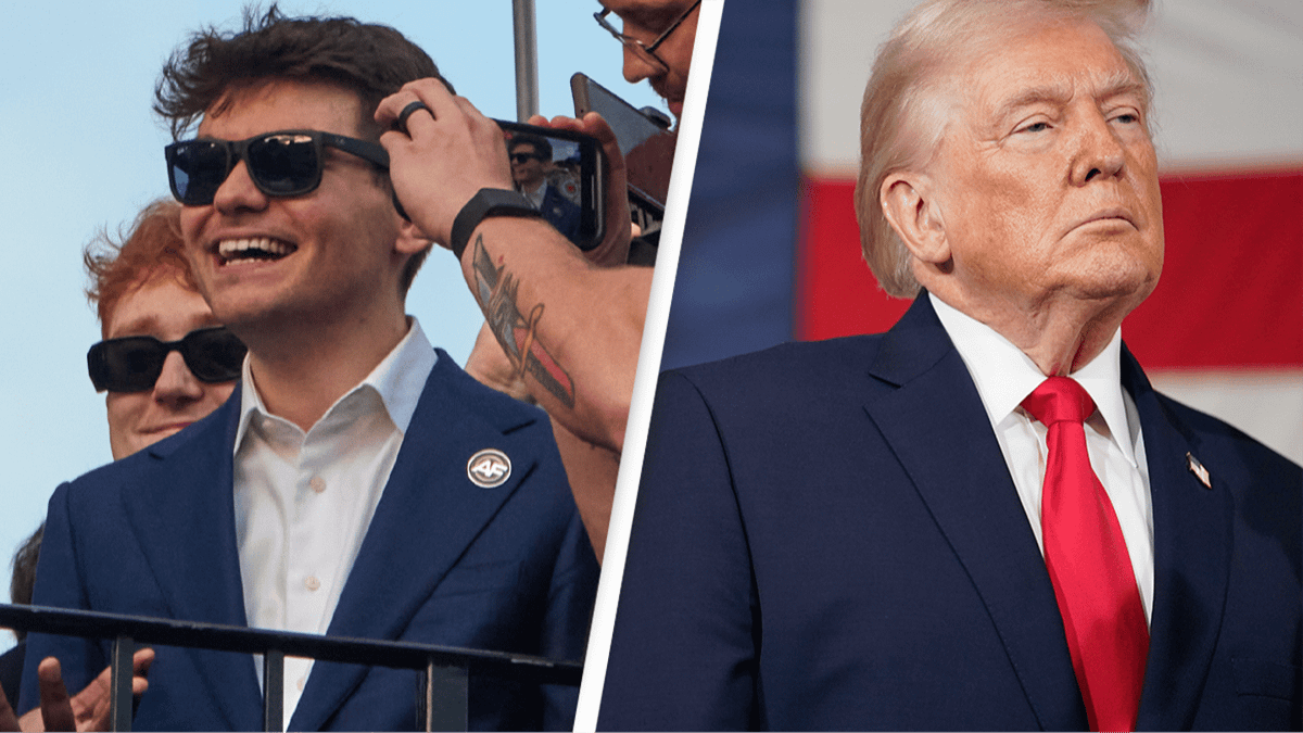Far-right influencer Nick Fuentes hits out at Trump as MAGA supporters ...