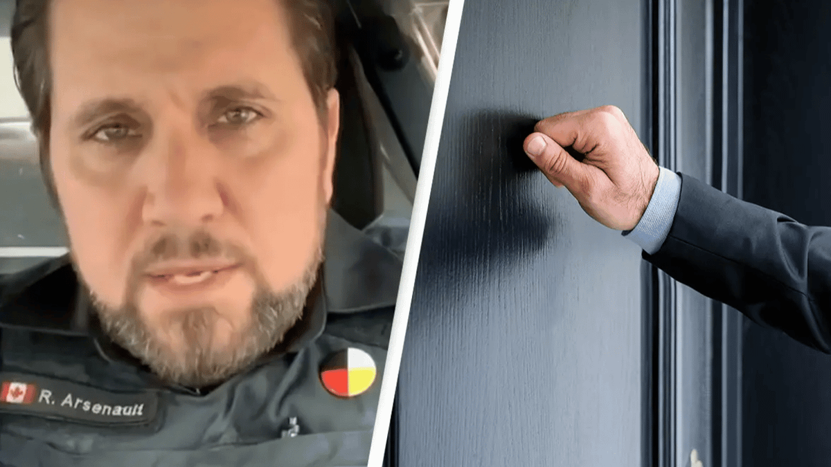 Police officer reveals why you should never ignore an unexpected knock ...