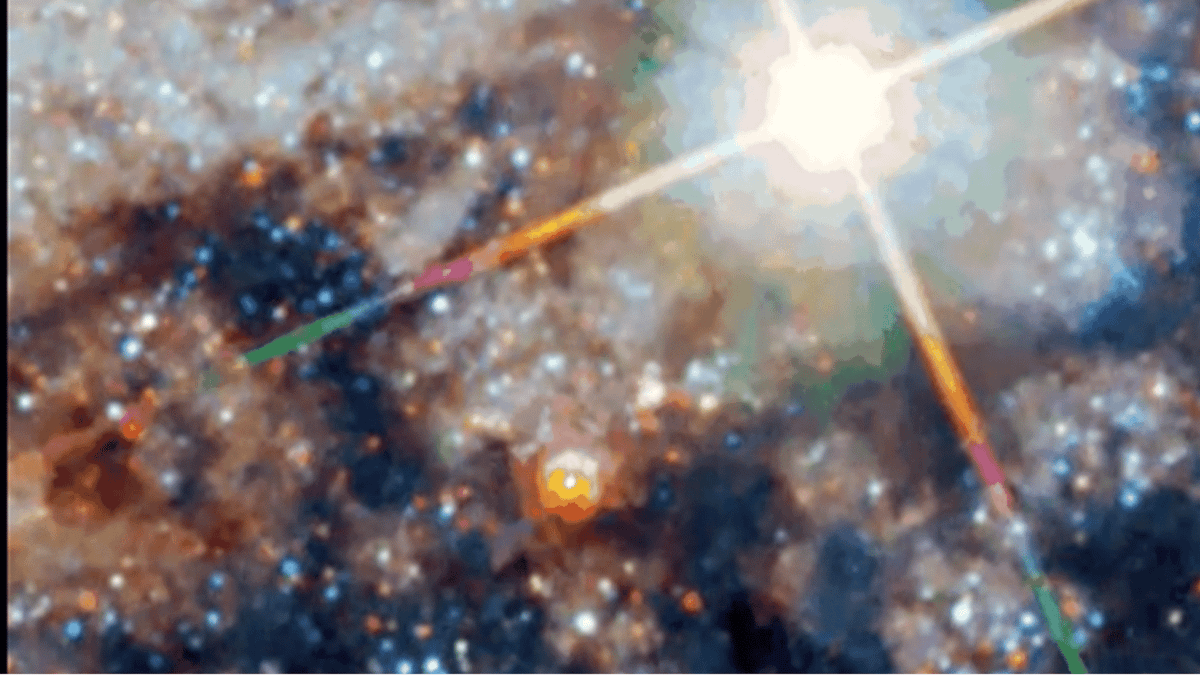 People left mind-blown after watching Hubble telescope image of a star ...