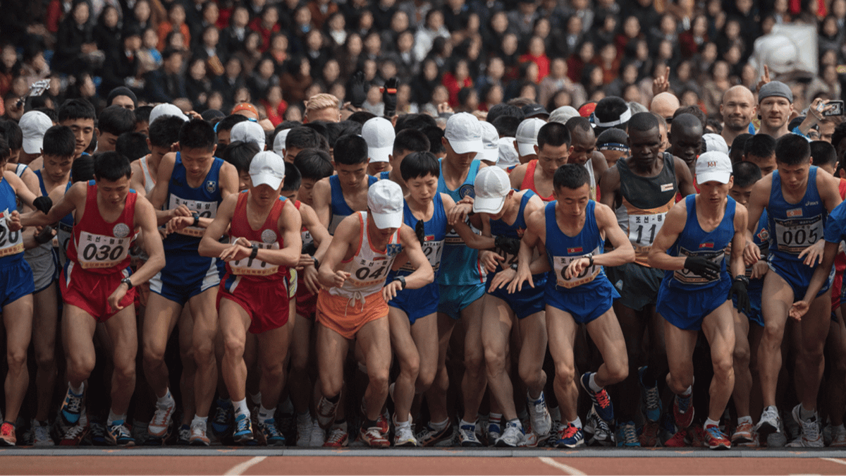 Only American in North Korea marathon describes eerie way crowd cheered ...