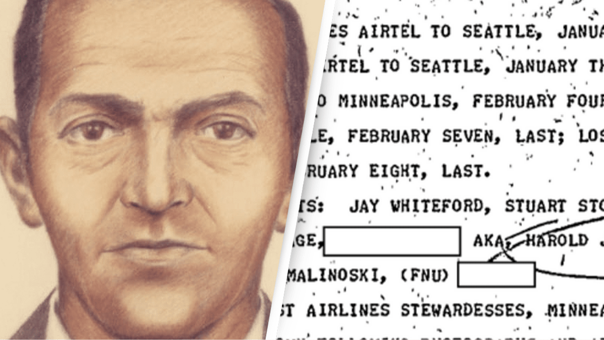 FBI releases new files on infamous plane hijacker DB Cooper revealing ...