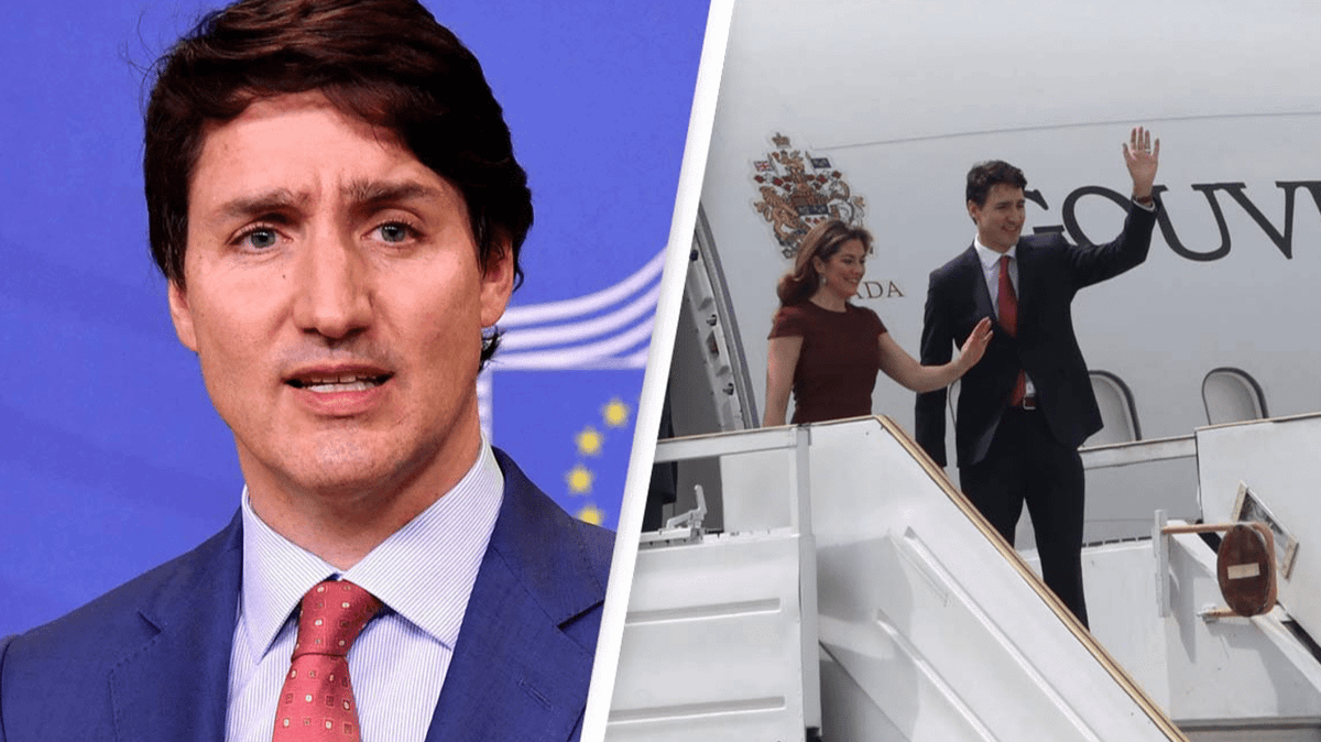 Justin Trudeau responds to claims he flew on a private plane full of ...