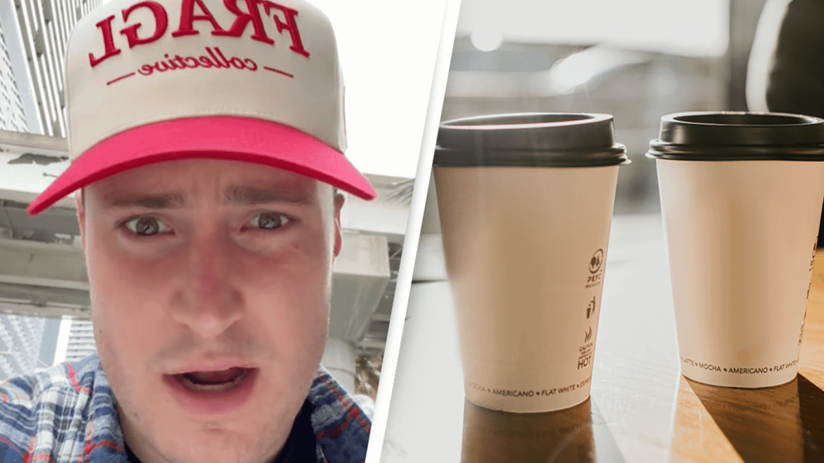 Man forced to add service charge to coffee order slams ‘out of control ...