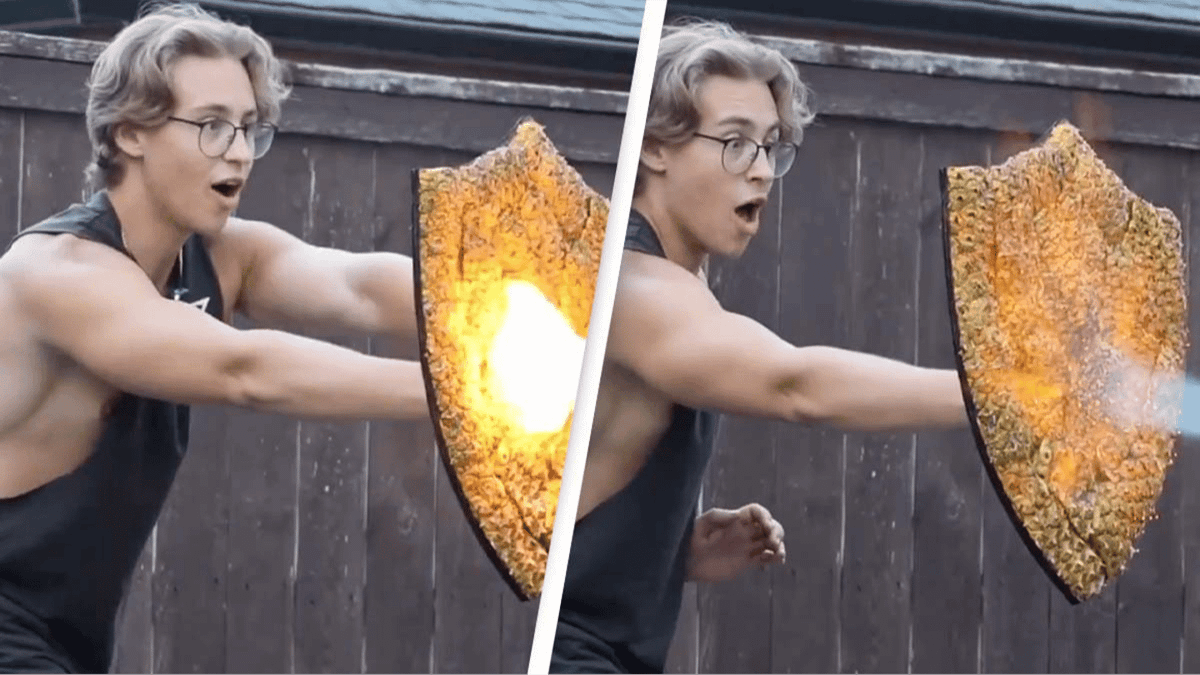 Man makes 'fireproof' shield out of pineapple skin and people are ...