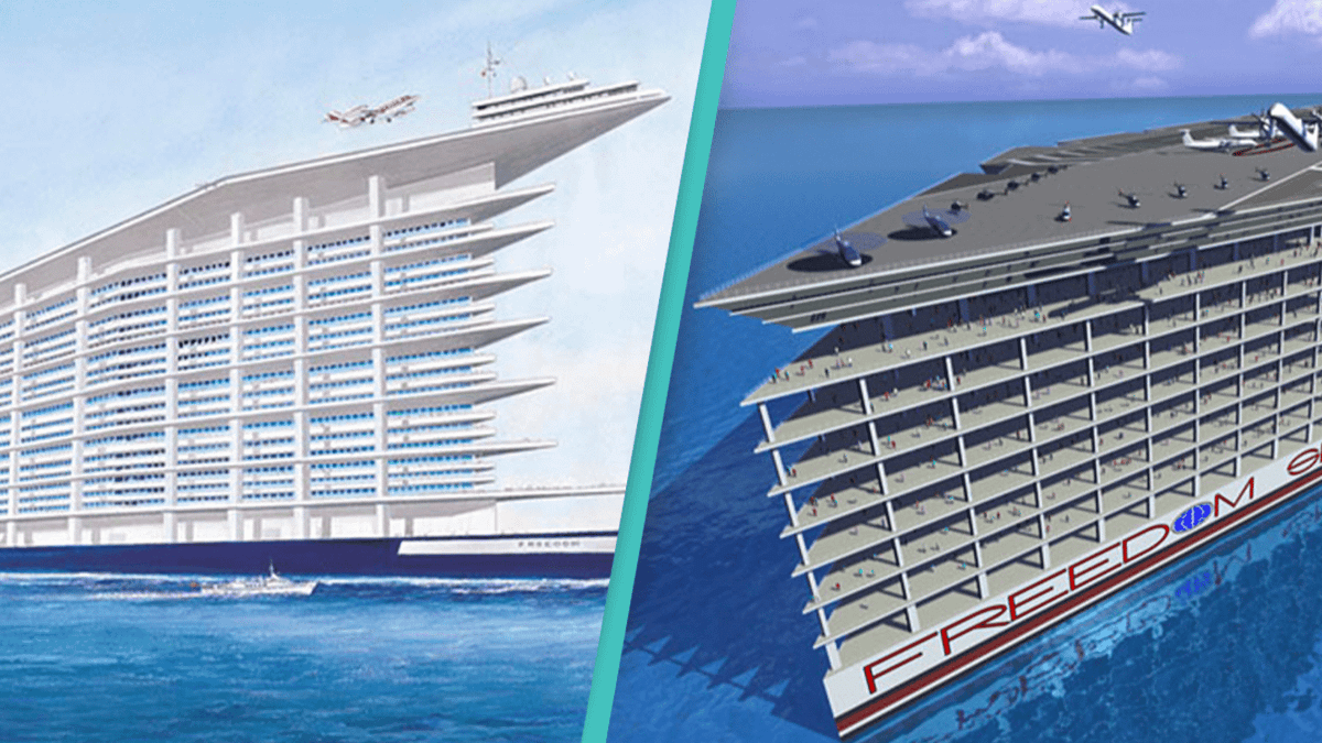 Inside the giant floating city that costs £8 billion and could carry ...