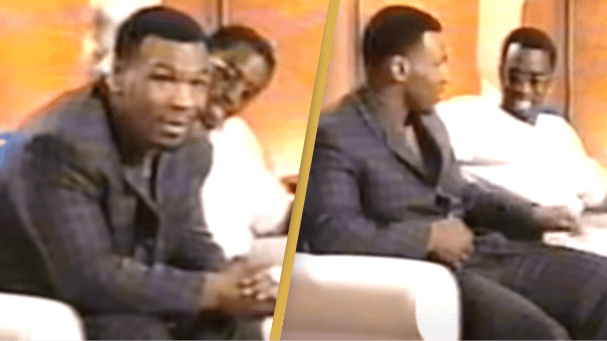 Mike Tyson moves Diddy’s hand away and shifts 'awkwardly' in ‘revealing ...