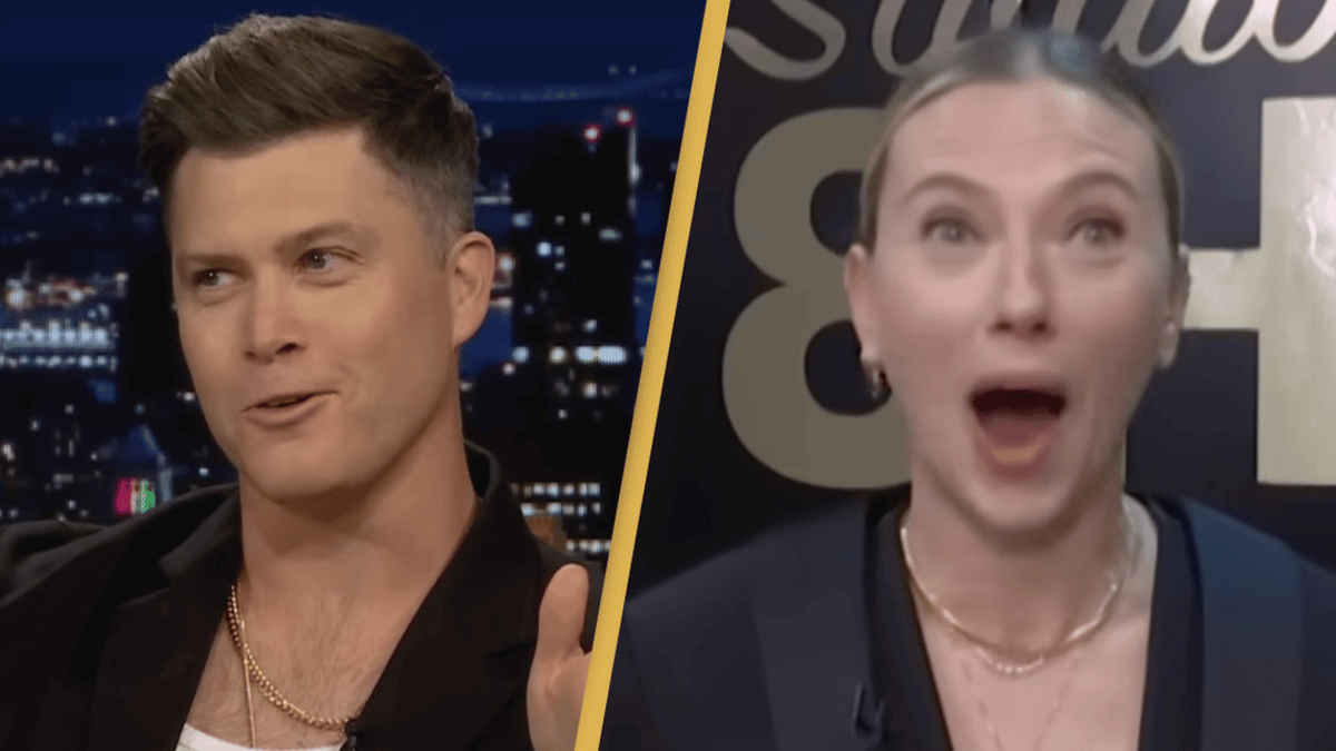 Colin Jost reveals wife Scarlett Johansson's real reaction to NSFW ...
