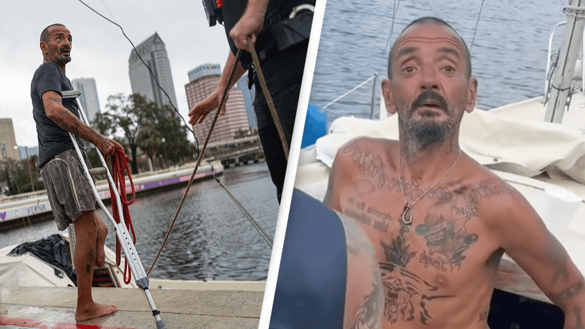 'Lieutenant Dan' who refused to leave his boat during deadly hurricane ...