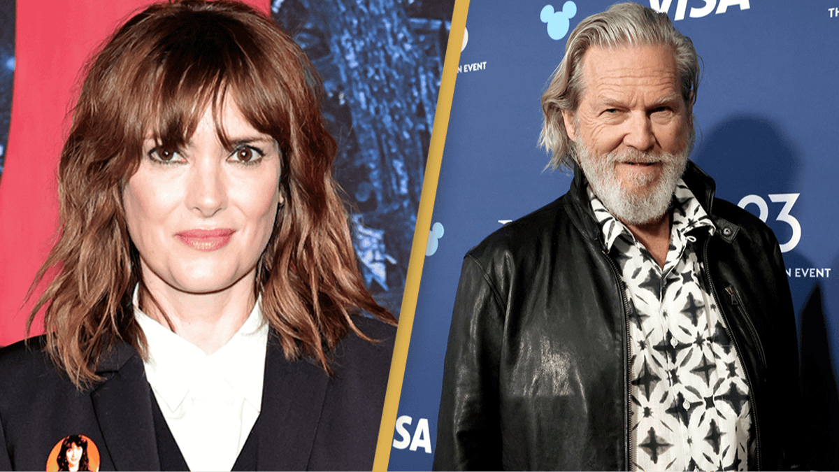 Winona Ryder reveals Jeff Bridges 'refused' to kiss her in an audition ...