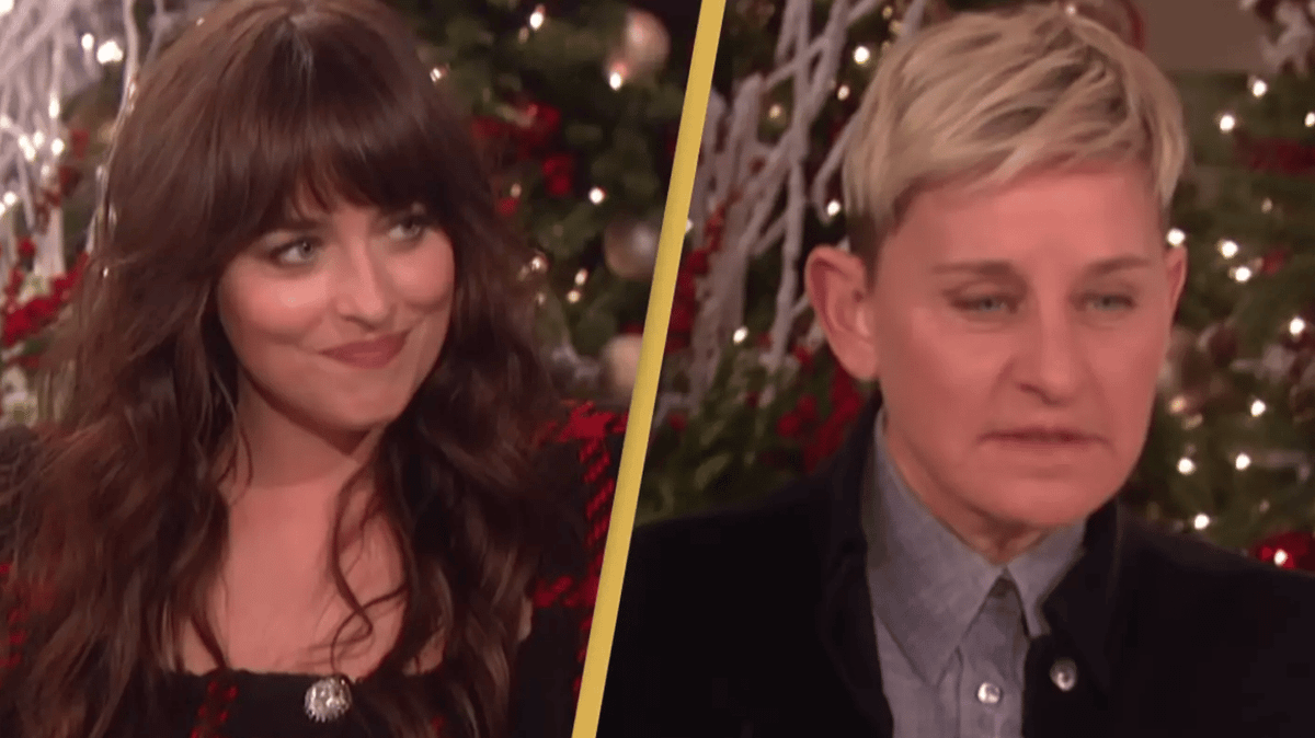 Dakota Johnson created most awkward moment in Ellen Show history when ...