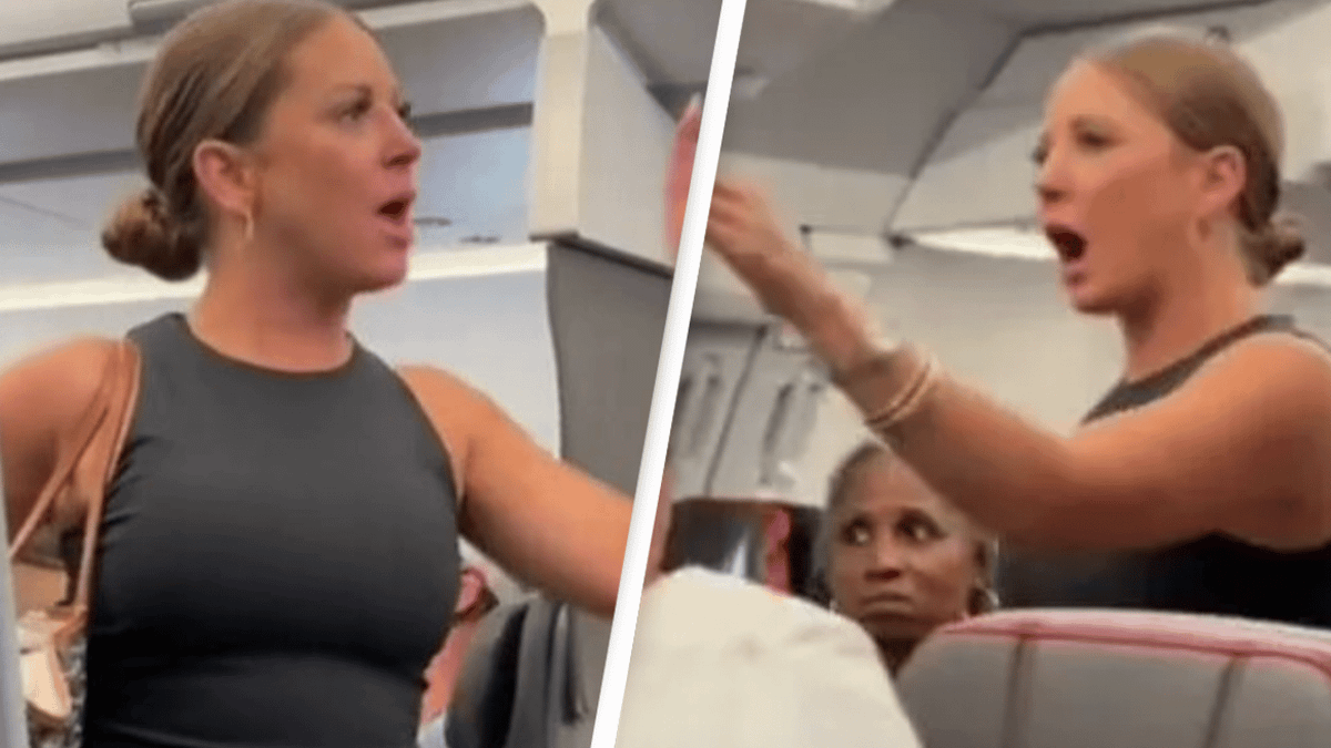 Woman behind 'not real' plane incident finally breaks her silence on ...