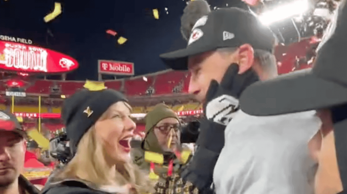 Lip reader 'reveals what Taylor Swift said to Travis Kelce' during ...