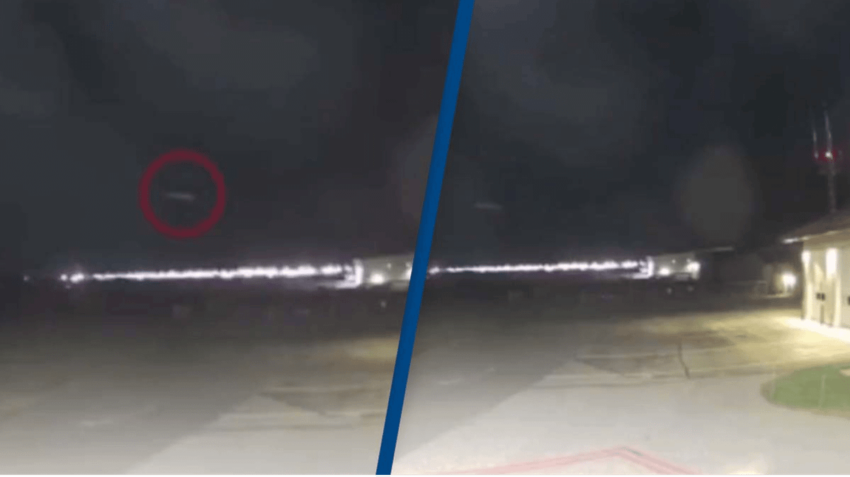 Mysterious flash and sonic boom 'too horizontal' to be a meteor leaves ...