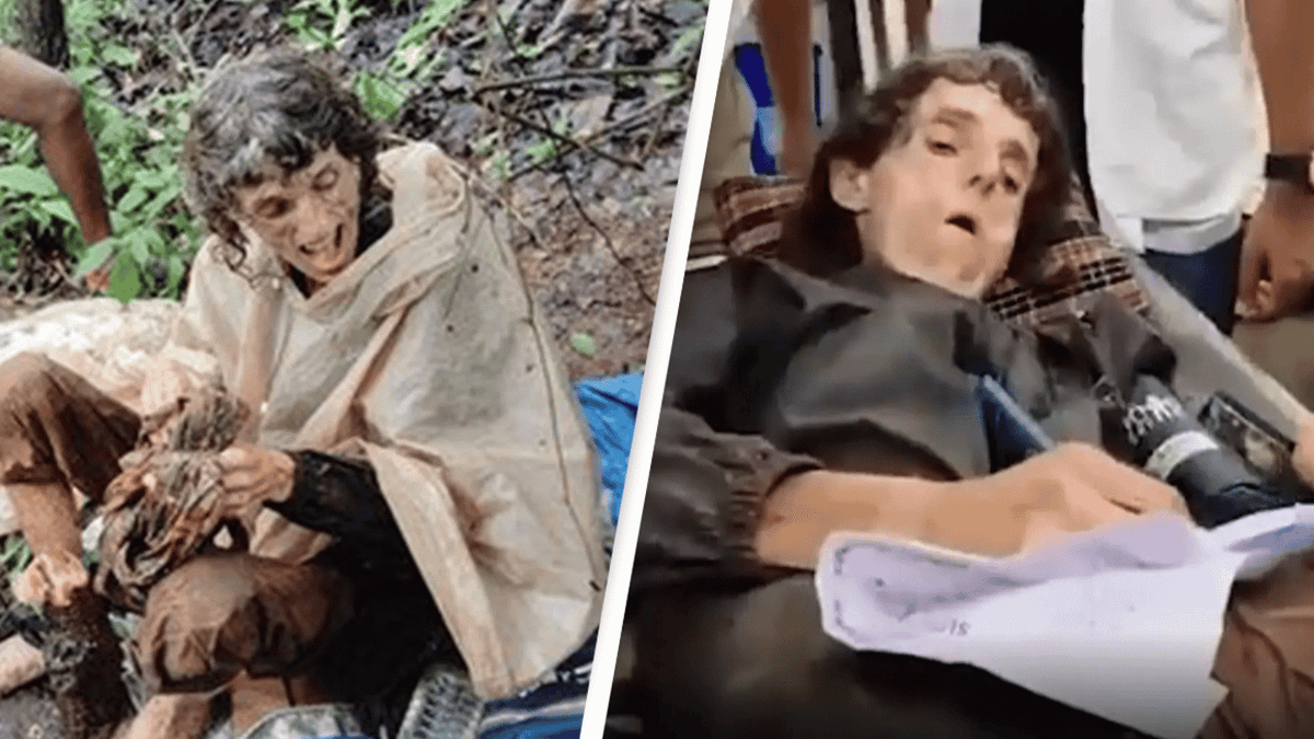 American woman found chained to tree in forest wrote disturbing note ...