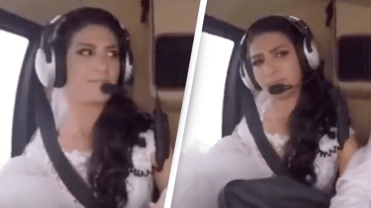 Chilling footage shows bride's final moments before she died in ...