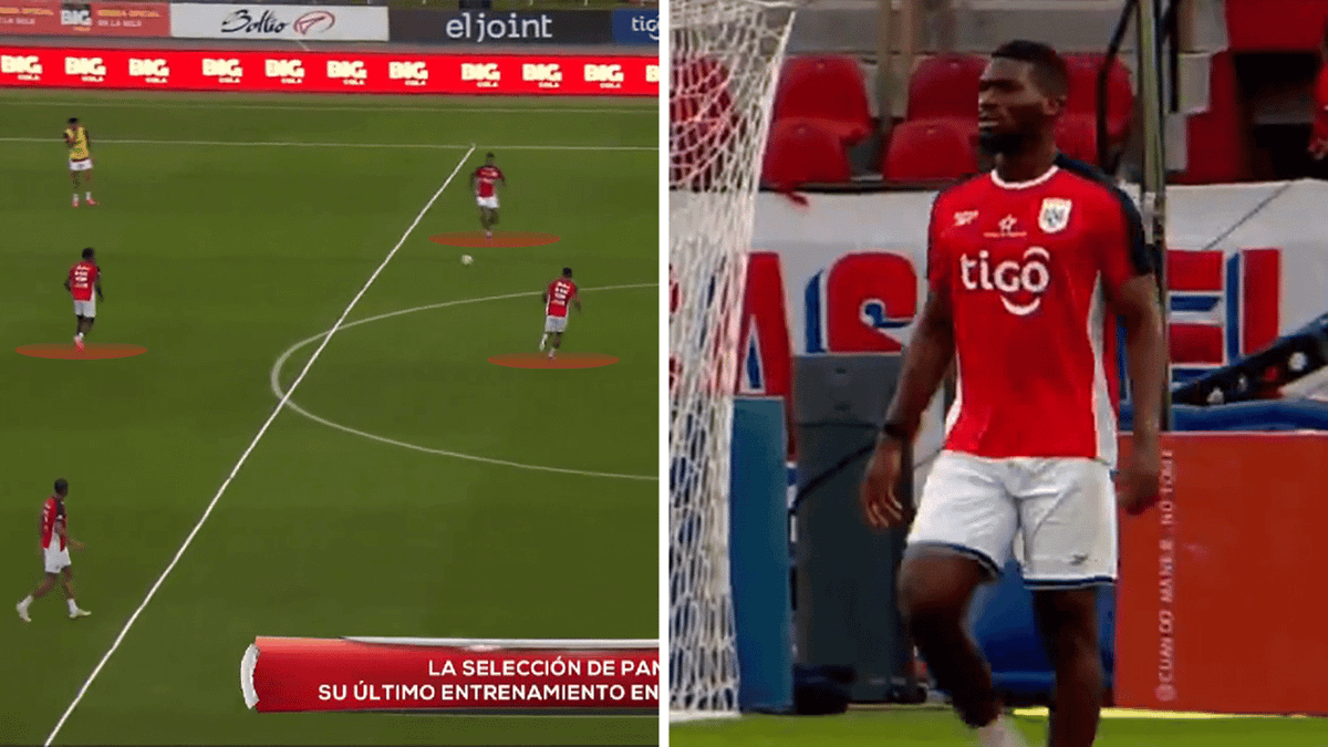 Panama's open training footage goes viral ahead of England World Cup game