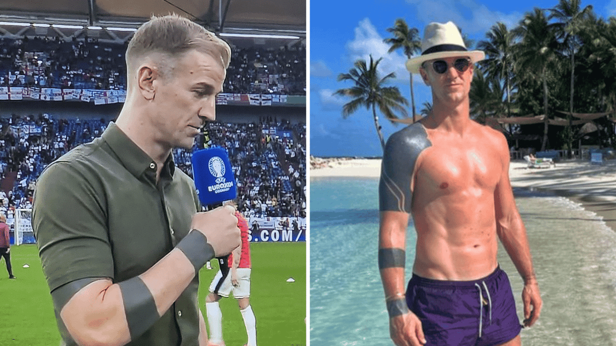 Joe Hart explains unique meaning behind eye-catching 'armour' tattoos
