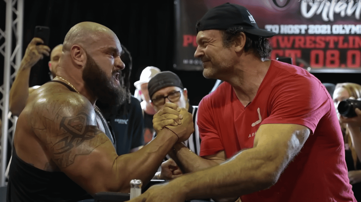 Arm wrestling champion left WWE superstar livid after beating him in ...