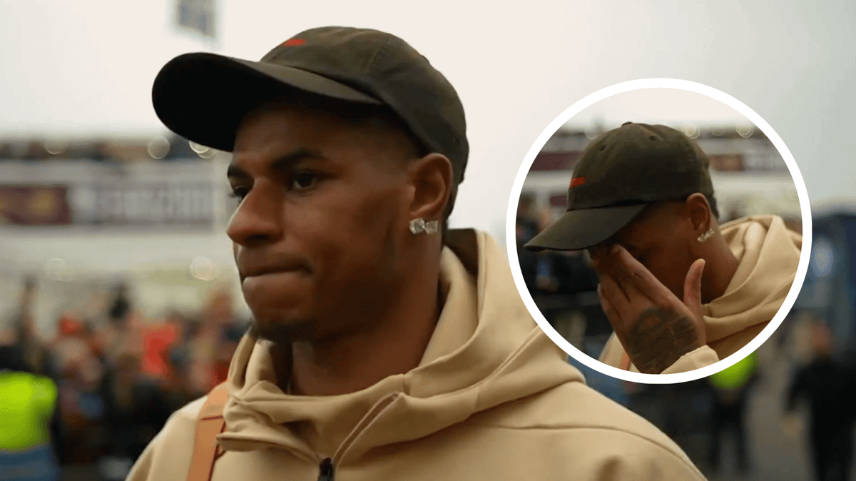 Marcus Rashford video goes viral ahead of Aston Villa vs Spurs as Man ...