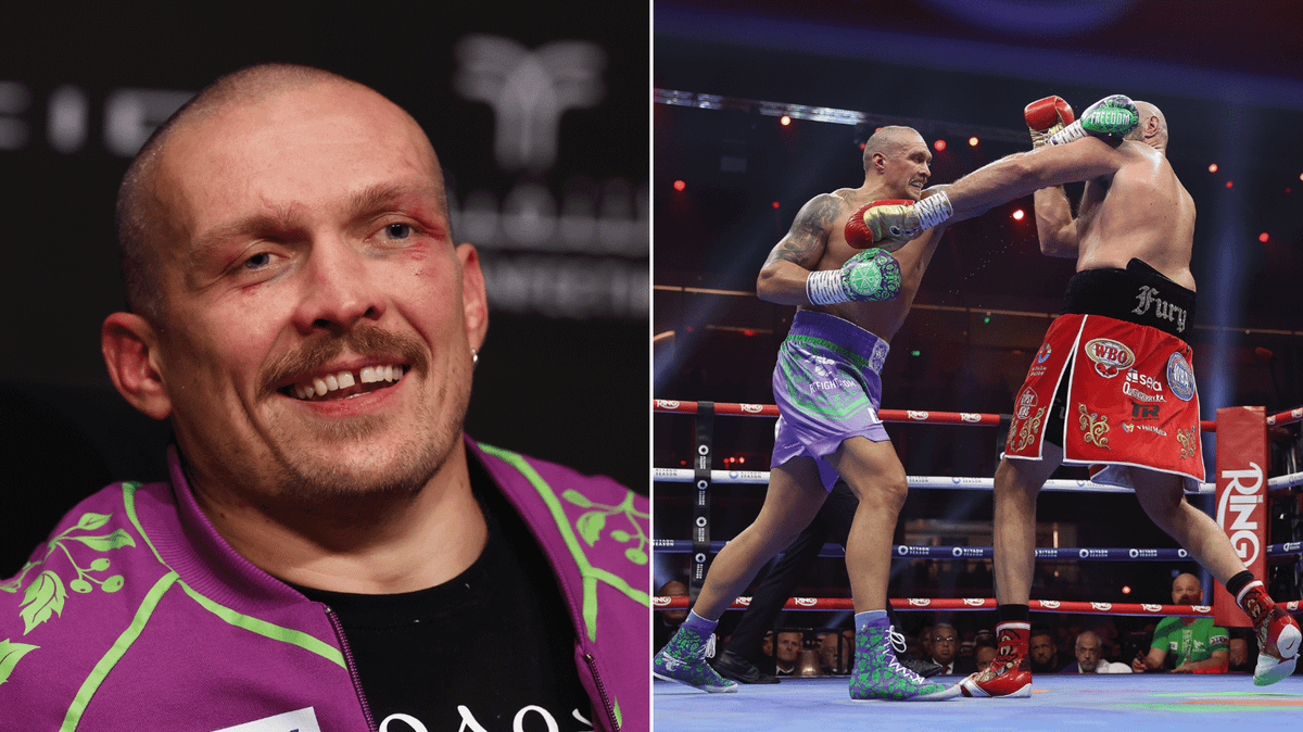 Oleksandr Usyk vs Tyson Fury 2 featured never-before-seen achievement ...
