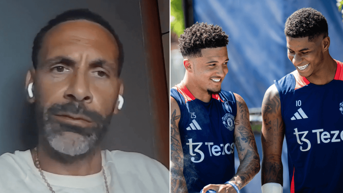 Rio Ferdinand makes bold Marcus Rashford claim as he reacts to Jadon ...
