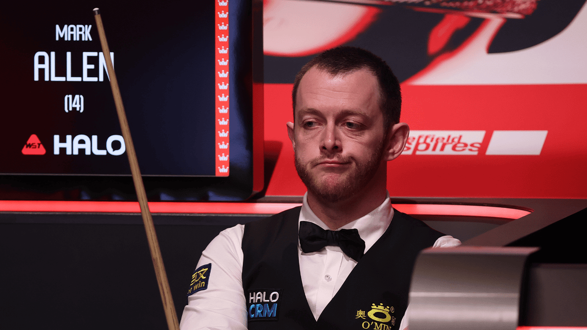 Mark Allen and Wu Yize play out the most bizarre frame in Crucible ...