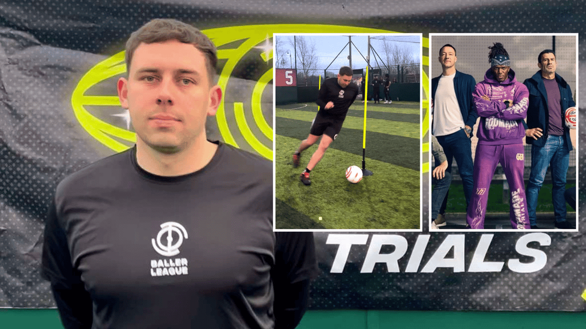 I took part in brutal trial for KSI's Baller League and it was football ...