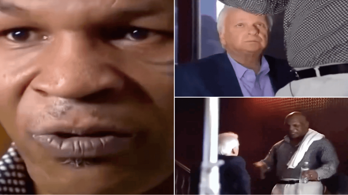 Emotional Mike Tyson walked out of interview after question about ...