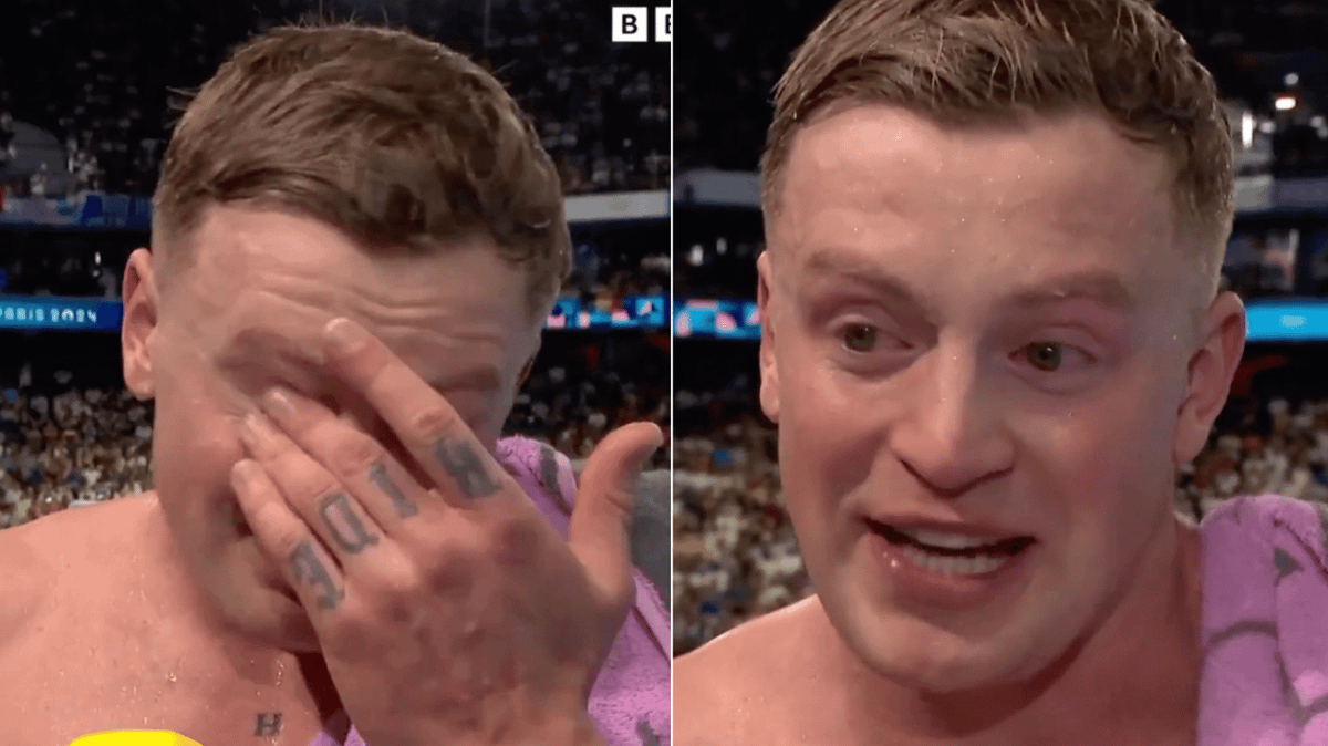 Emotional Adam Peaty gives the best interview of Paris 2024 after ...