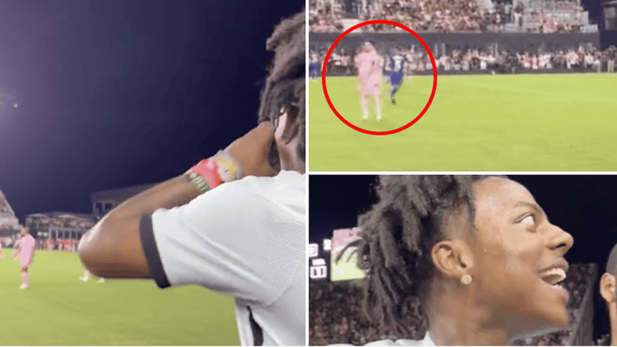 Lionel Messi reacted to iShowSpeed taunting him with Cristiano Ronaldo ...