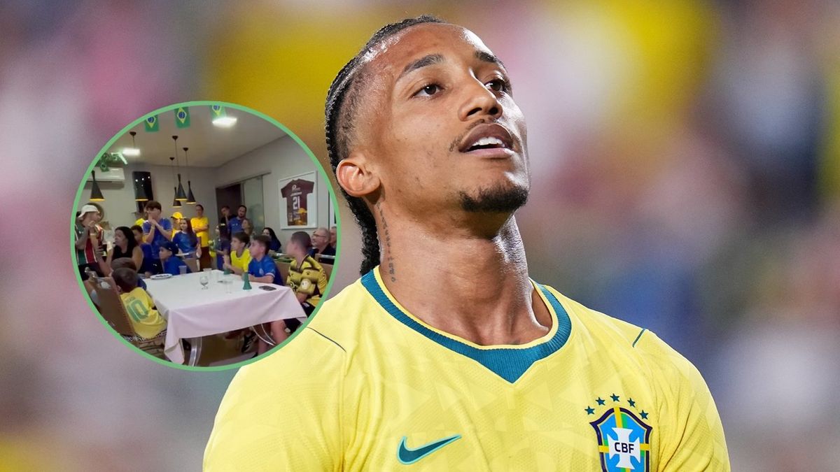 Footage of Joao Pedro's family reacting to Brazil squad announcement is ...