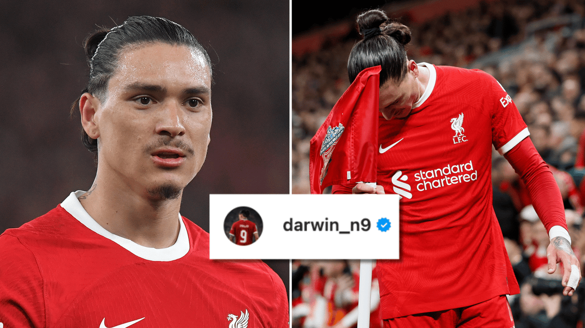 Darwin Nunez breaks social media silence amid rumours Liverpool striker ...