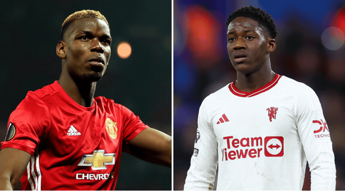 Kobbie Mainoo becomes first Man Utd player since Paul Pogba to produce ...
