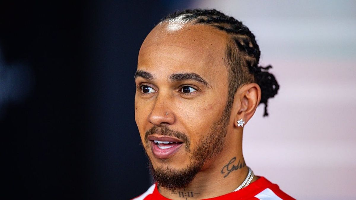 Lewis Hamilton radio message when being told George Russell lap time ...