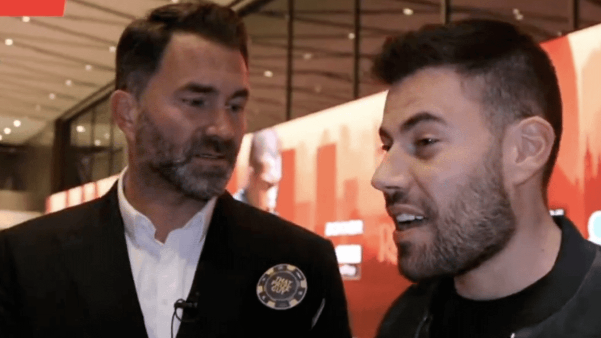 Ben Shalom aims savage dig at Eddie Hearn after being challenged to £ ...