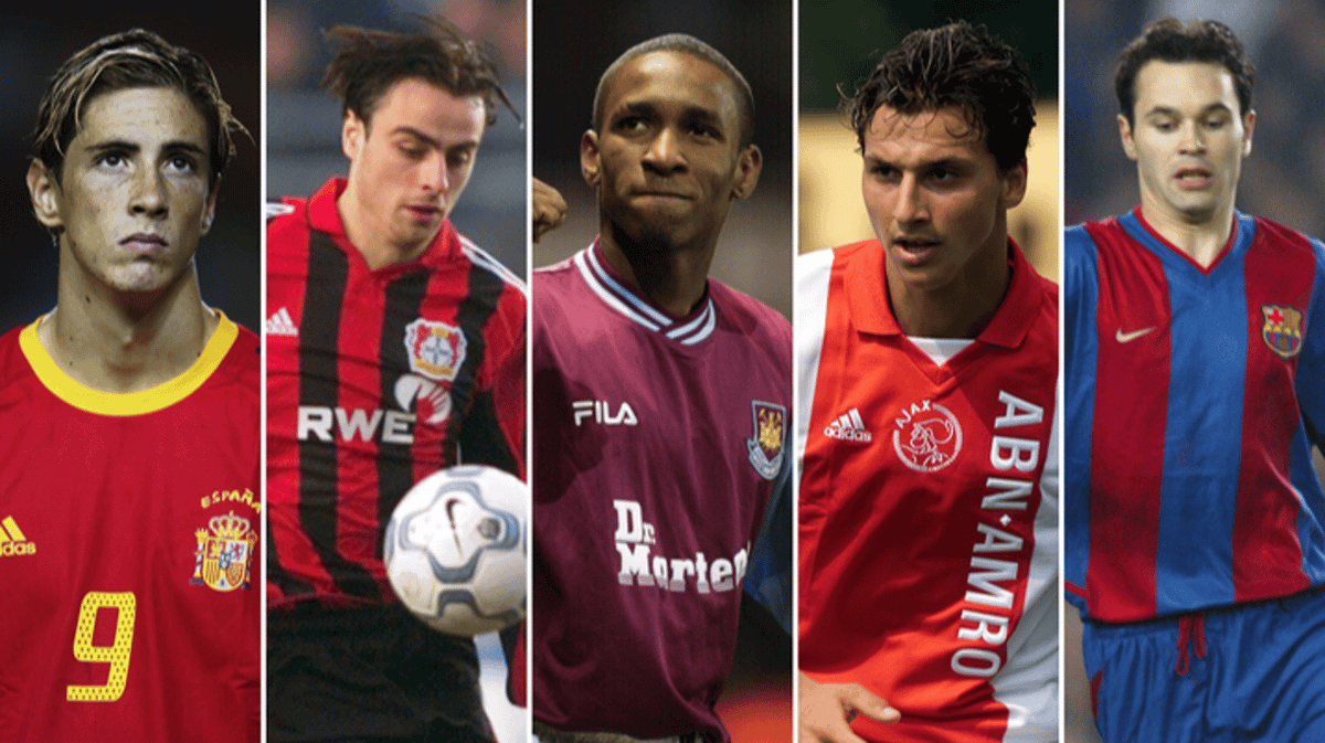 FourFourTwo's 100 best young players in 2001 list re-emerges and makes ...