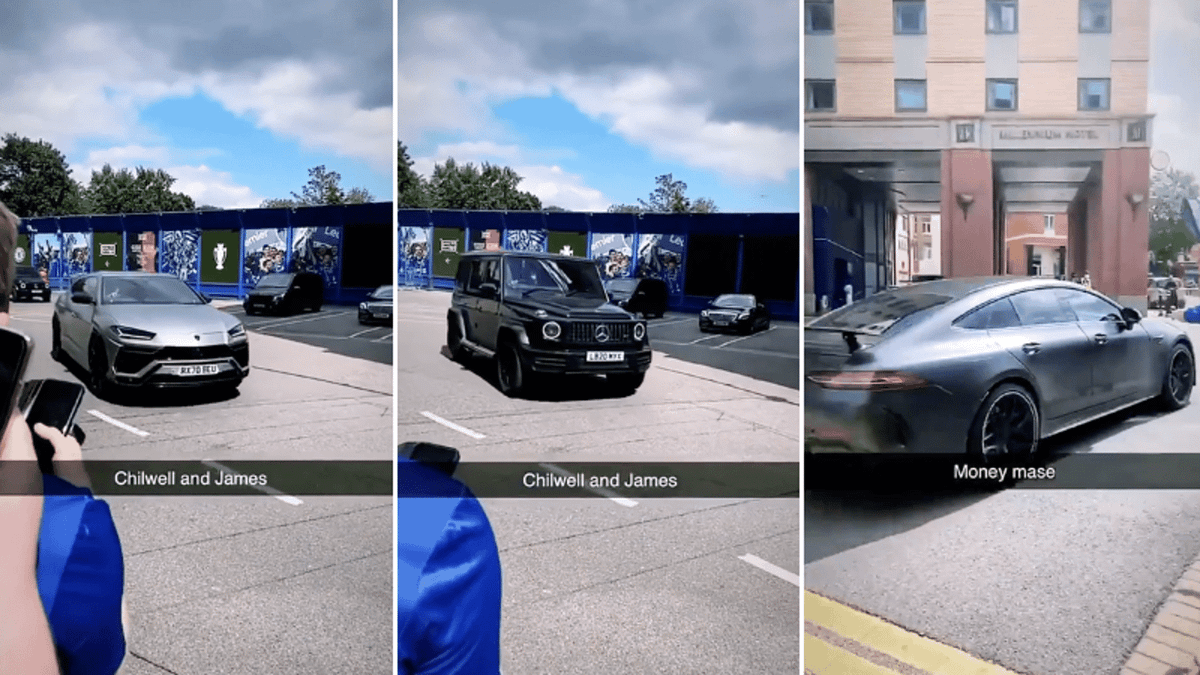 Footage emerges showing Chelsea players’ cars, N’Golo Kante no longer ...