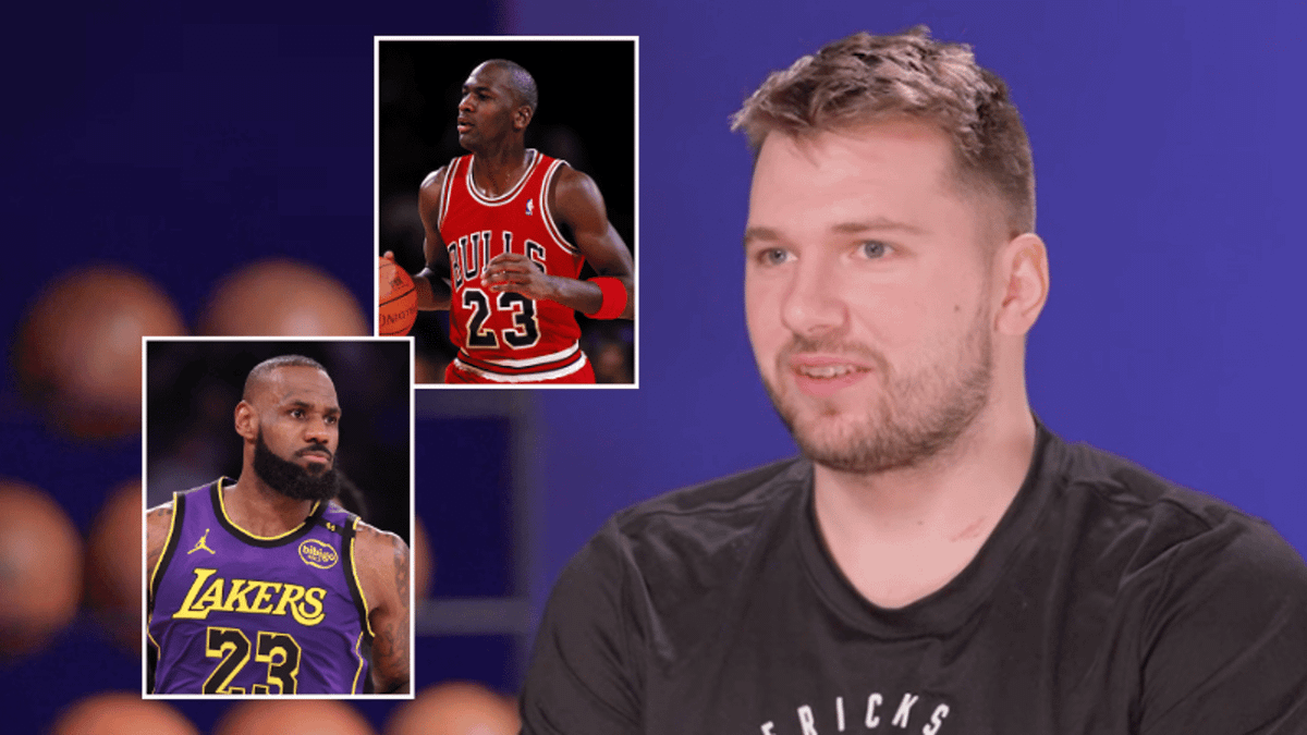 Luka Doncic settled the LeBron James vs Michael Jordan GOAT debate with ...
