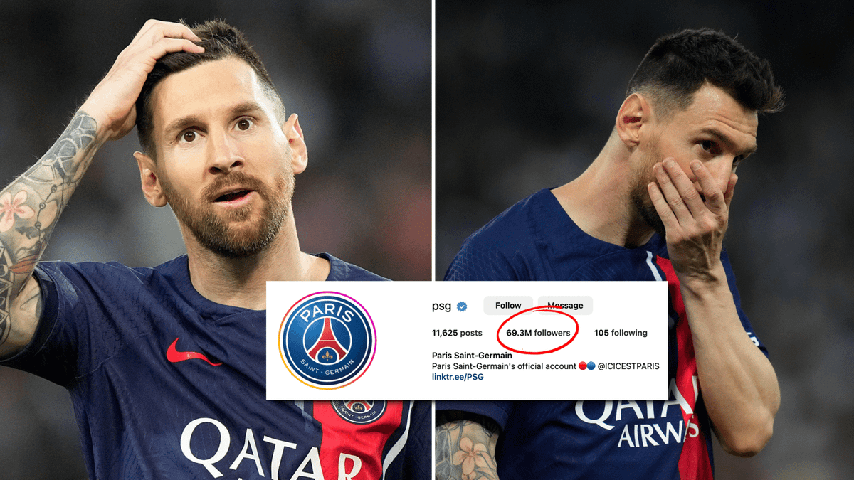 600,000 people unfollowed Paris Saint-Germain on Instagram after Lionel ...