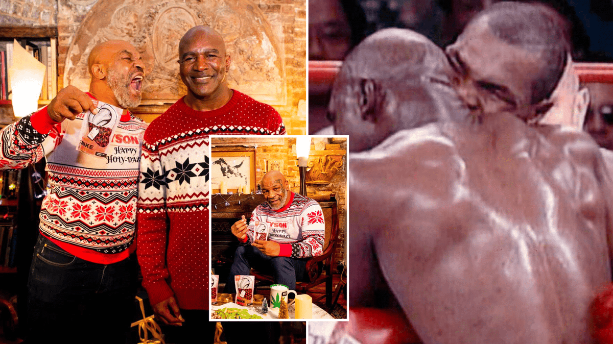 Mike Tyson and Evander Holyfield have created 'Holy Ears' edibles, 2022 ...
