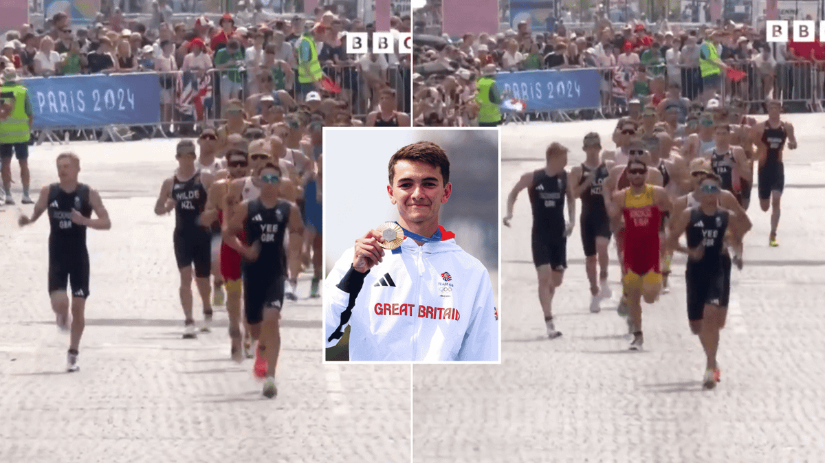 Incredible moment Team GB athlete 'sacrifices' his own race to help his ...